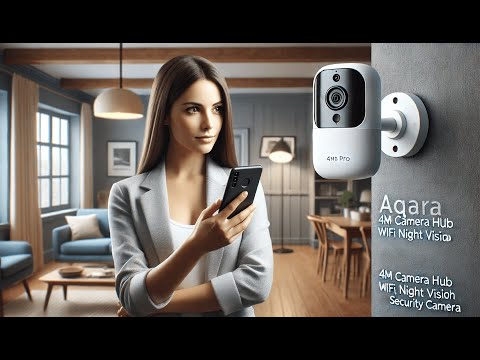 📷🌙 Aqara 4MP Camera Hub G5 Pro WiFi, True Color Night Vision Security Camera Review 🌙📷