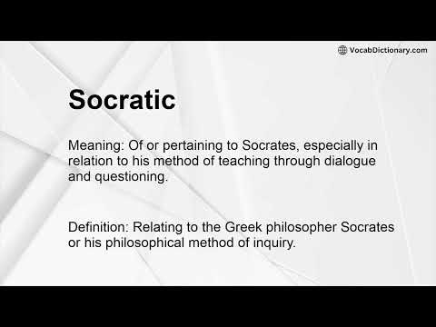 Socratic Meaning