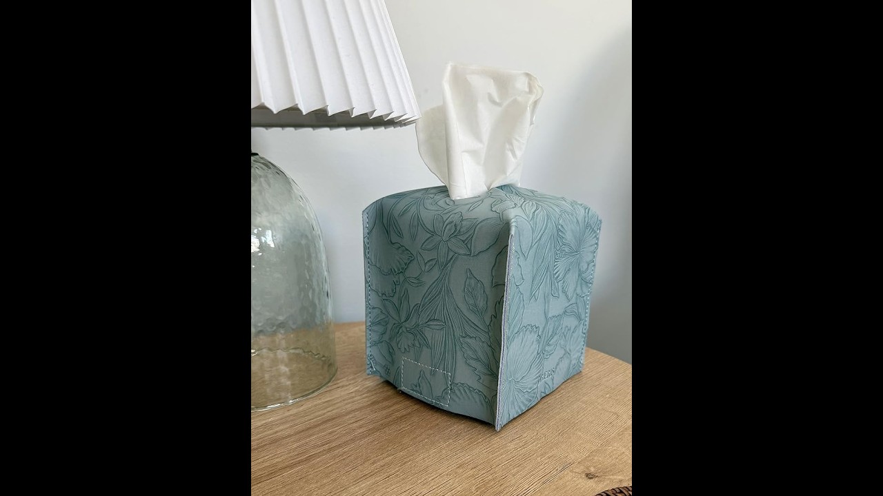 Why I have so many tissue box covers by Parieris. #TissueBoxCover #PULeatherOrganizer #HomeDecor
