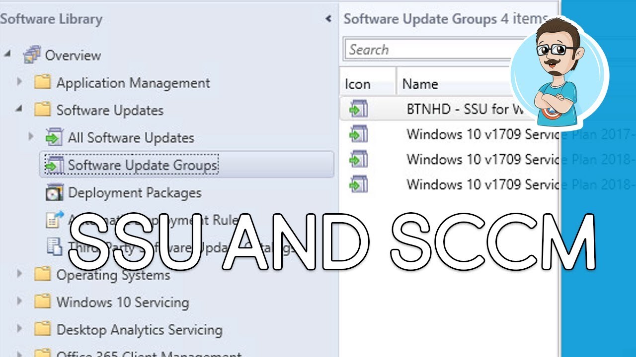 Manage Servicing Stack Updates with SCCM!