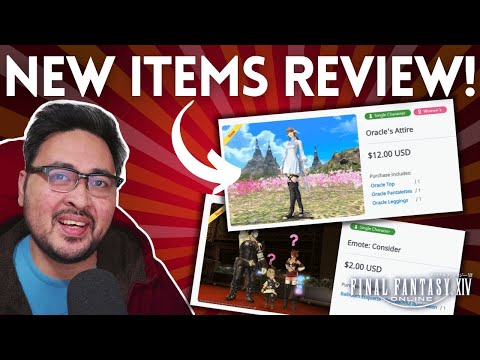 FFXIV Oracle Attire and Emote: Consider Review - July 2021 New Items