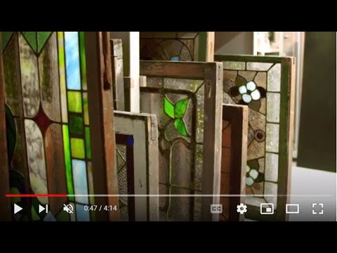 The 301 stained glass window