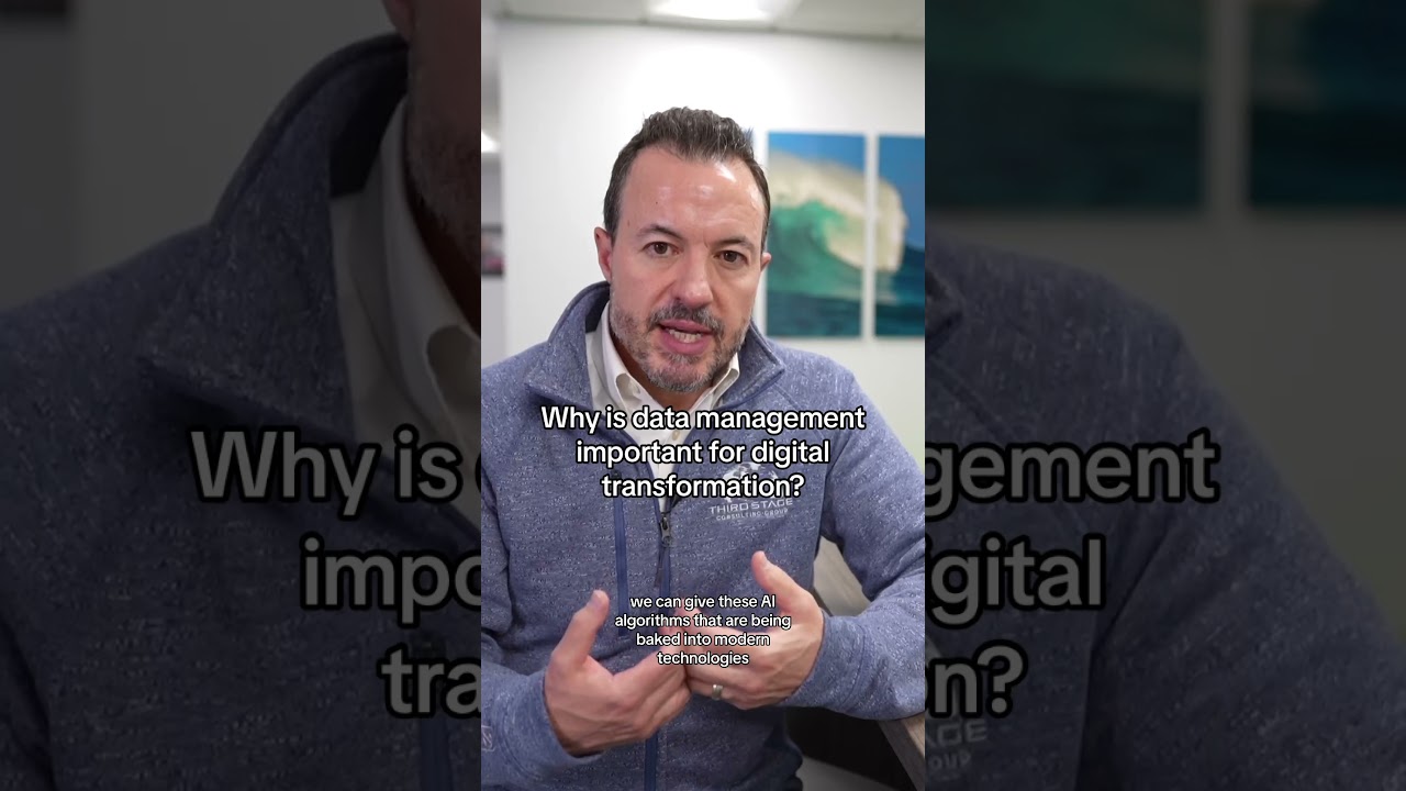 Why is Data important for AI in digital transformations? Let’s talk about it