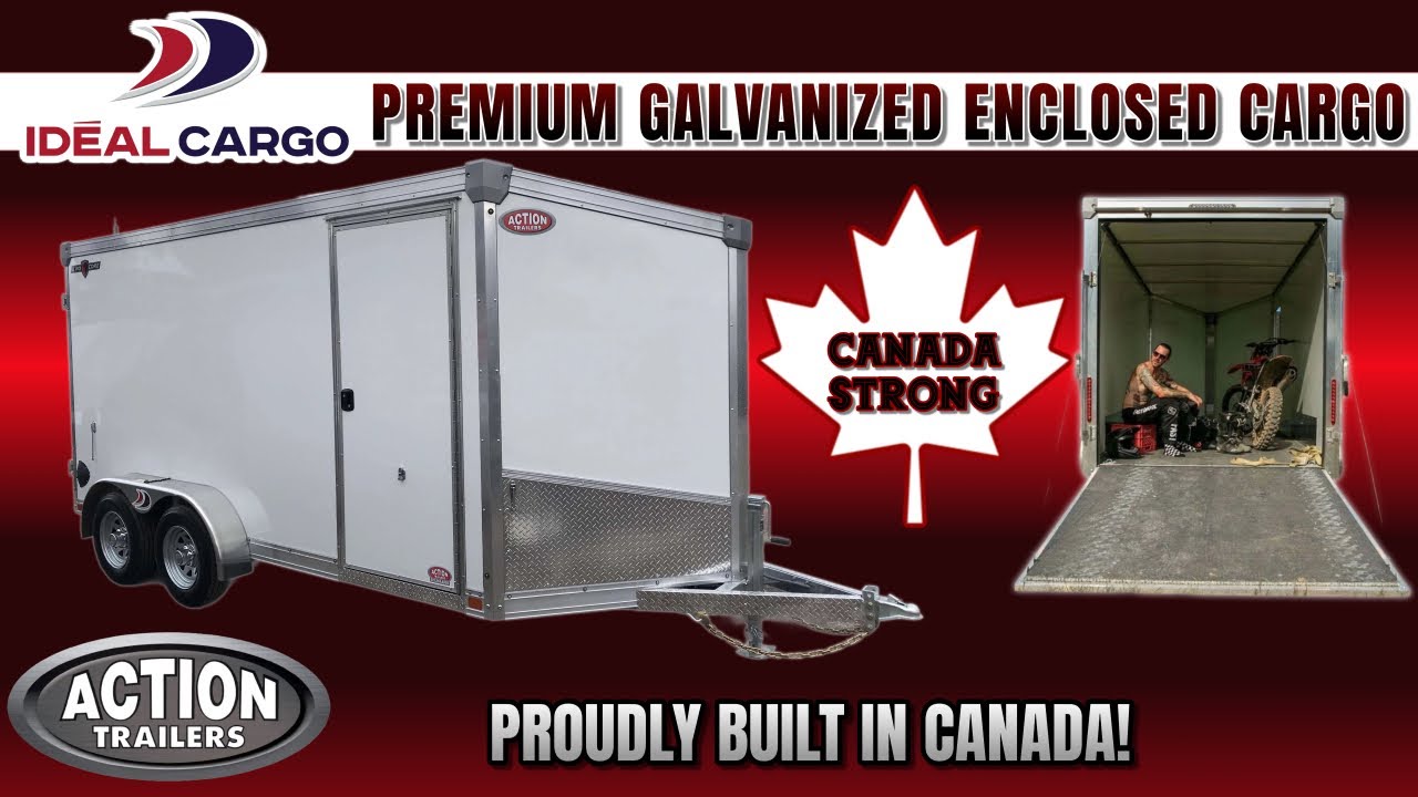 Ideal Cargo: Built in Canada! Why This Galvanized Steel Enclosed Trailer is Worth the Investment