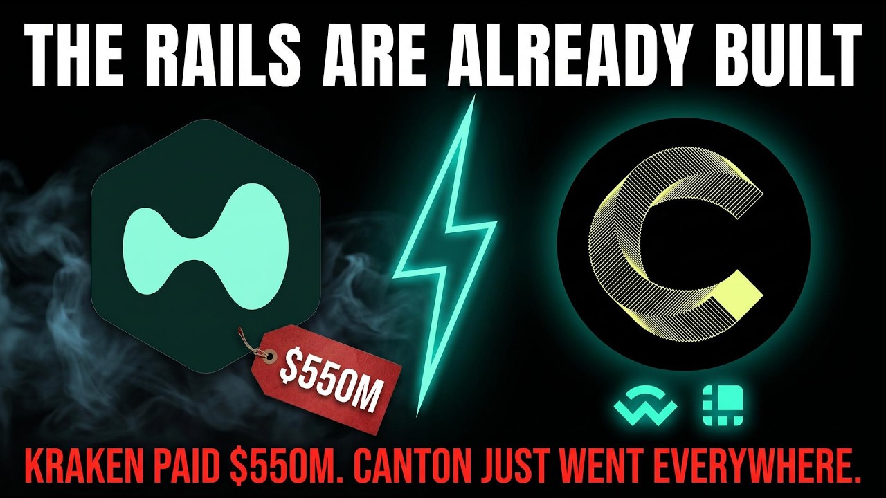 Canton Just Got 55 Million Wallets. Nobody Noticed. 🔴 LIVE
