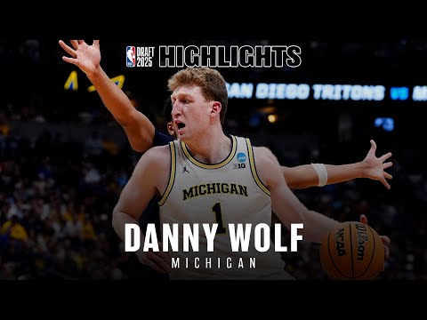 2025 NBA DRAFT HIGHLIGHTS: Danny Wolf | Michigan