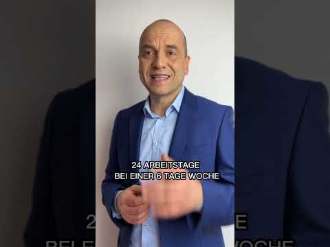 Der gesetzliche Mindesturlaub!