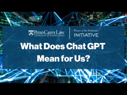What Does Chat GPT Mean for Us?