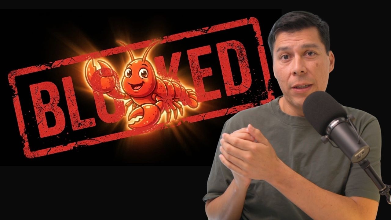 they blocked OpenClaw. now what.