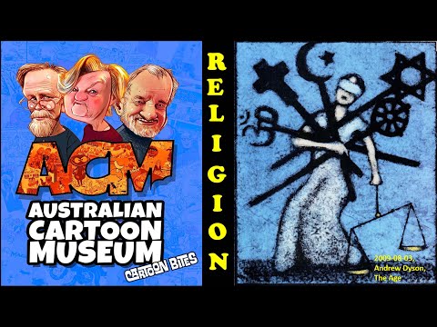 Cartoon Bites: Religion in Australia in cartoon format.