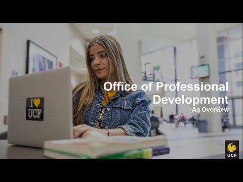 All About the Office of Professional Development - UCF College of Business