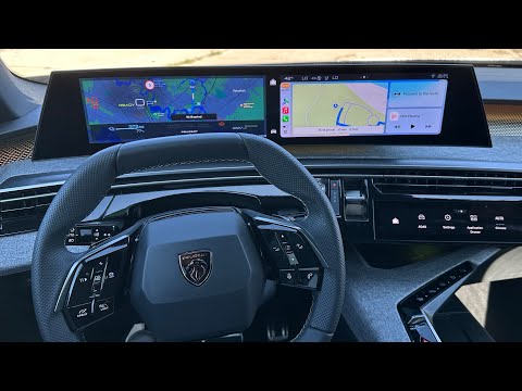 New Peugeot 3008 Apple CarPlay Review 2024