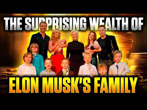 The Ridiculous Wealth of Elon Musk's Family, REVEALED!