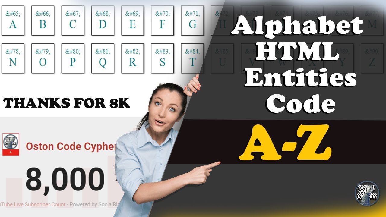 HTML Entities Code Alphabet Discovery Using JavaScript