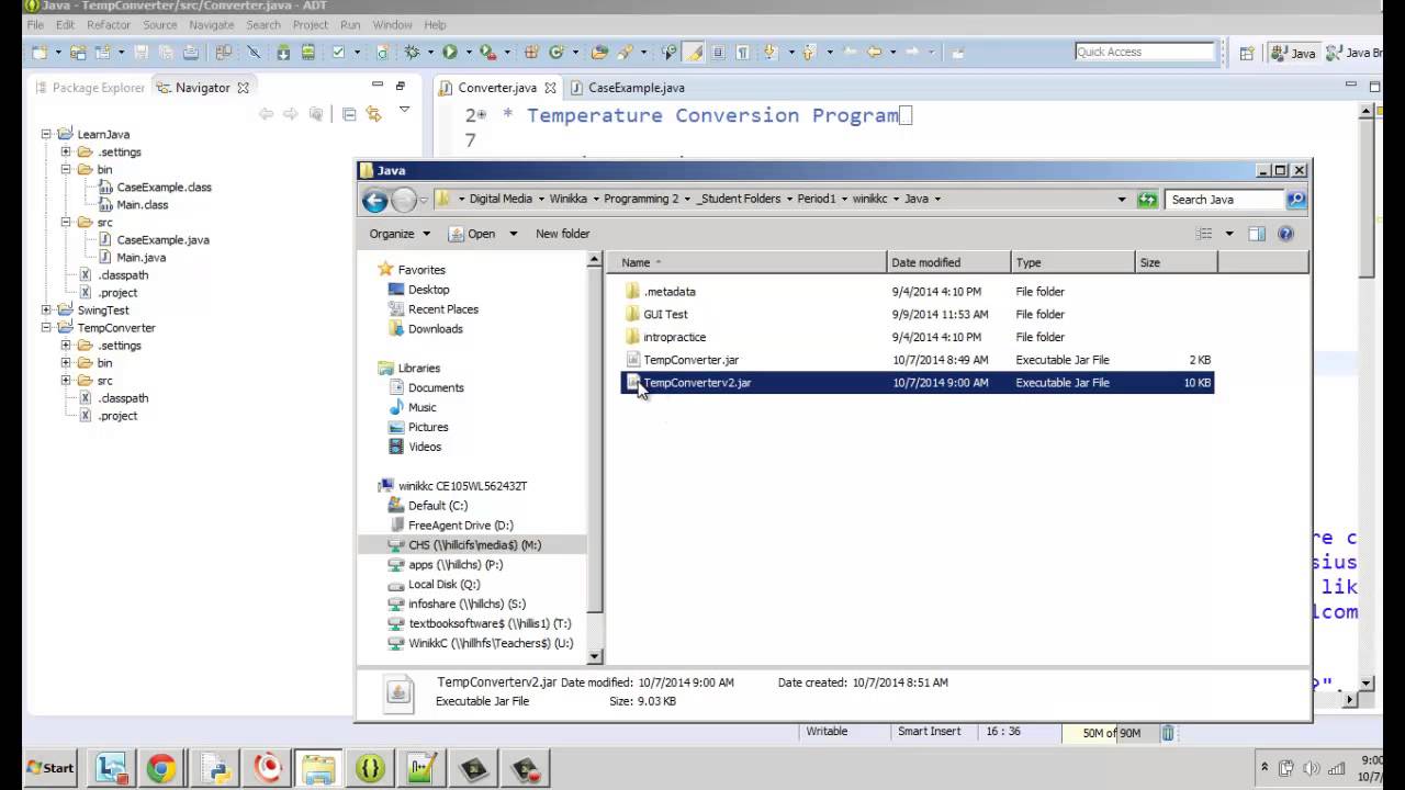 Exporting Your Java Project