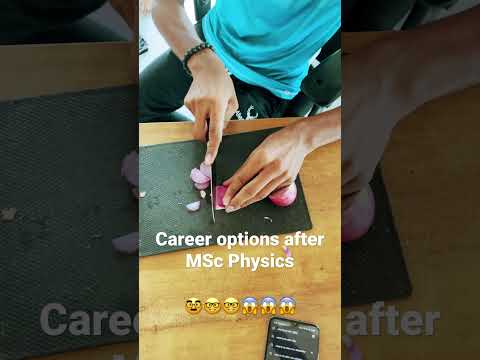 Career options after M Sc Physics | #jobsearch #entrepreneurship #iphone12