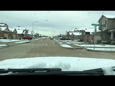 Snow In Katy, Tx pt.4