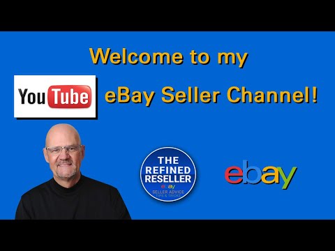 Welcome to my eBay Seller Youtube Channel