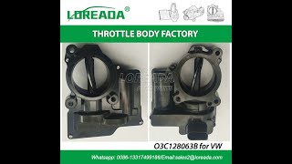 57mm Electronical Throttle Body 03C128063B 03C128063A A2C53104475 ...