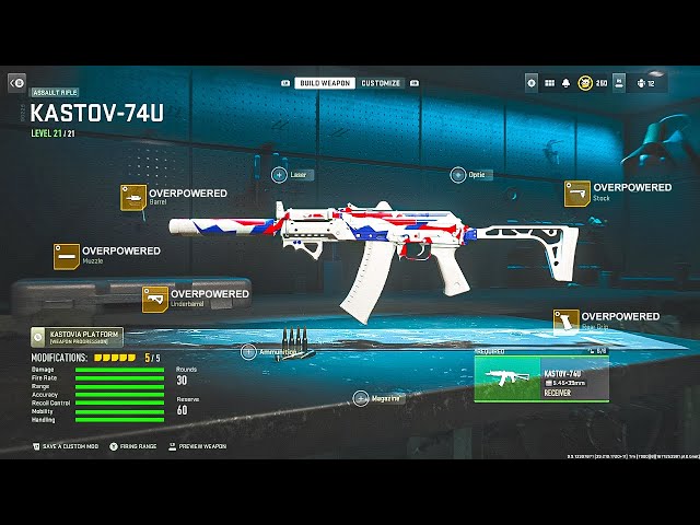 Best Modern Warfare 2 loadout for Kastov 74u after Season 1 Reloaded Update