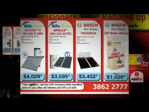 Solar Hot Water Systems Brisbane
