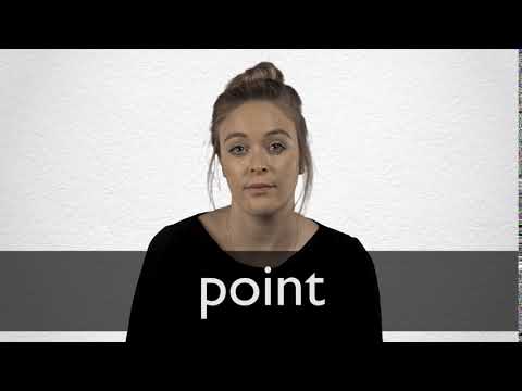 How to pronounce POINT in British English