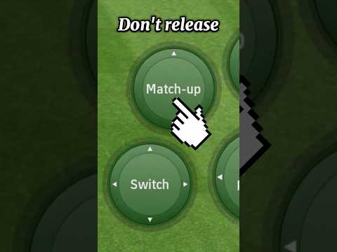Match-up tutorial 🤫 | pes #efootball #efootball2024 #pes2021 #pes #shorts