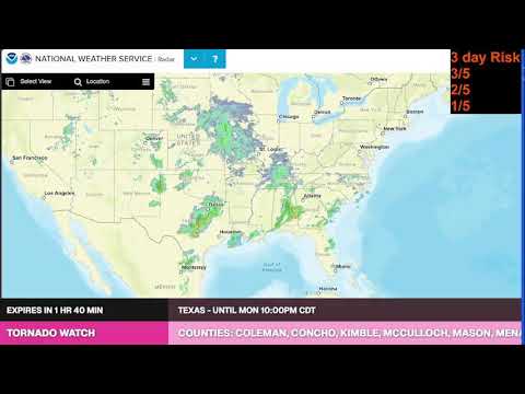 Idle Storm Coverage RADAR! | Live ALERTS! | LIVE! |🌪