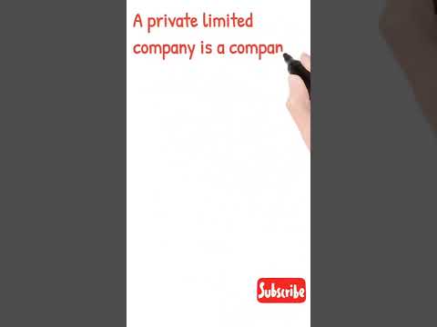 Meaning of private limited company ????✍️ #shorts #trendingshorts #privatecompany