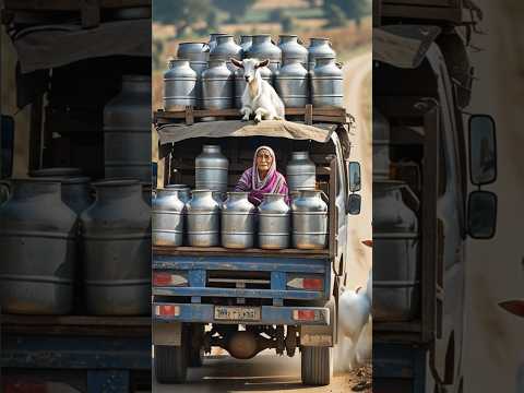grandmother and goat milk supplier #shorts#shortsfeed #animals