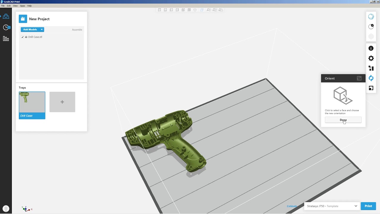30 on 3D: Orienting Parts using GrabCAD Print | Purple Platypus