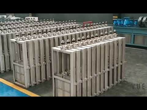Stainless steel penstock 400X400
