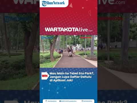 Mau Main ke Tebet Eco Park?, Jangan Lupa Daftar Dahulu di Aplikasi Jaki