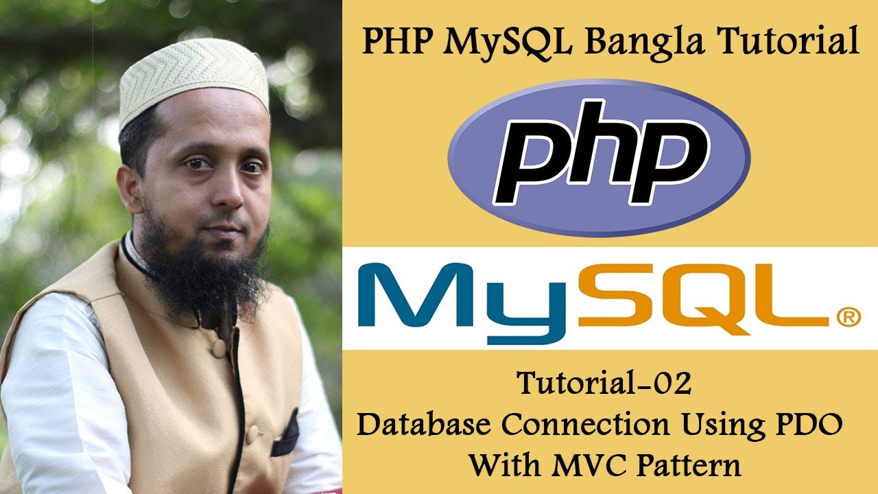 PHP MySQL Bangla Tutorial 02 : Database Connection Using PDO With MVC Pattern