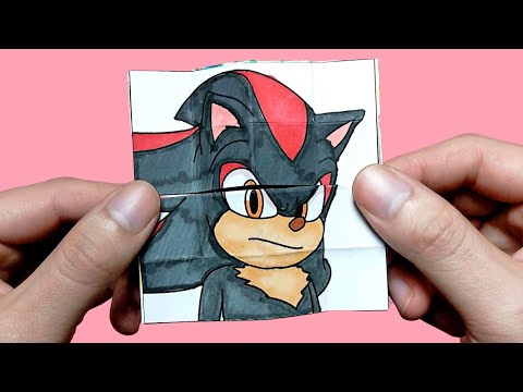 Sonic the Hedgehog 3 Movie Shadow Knuckles Sonic Tails Endless Card