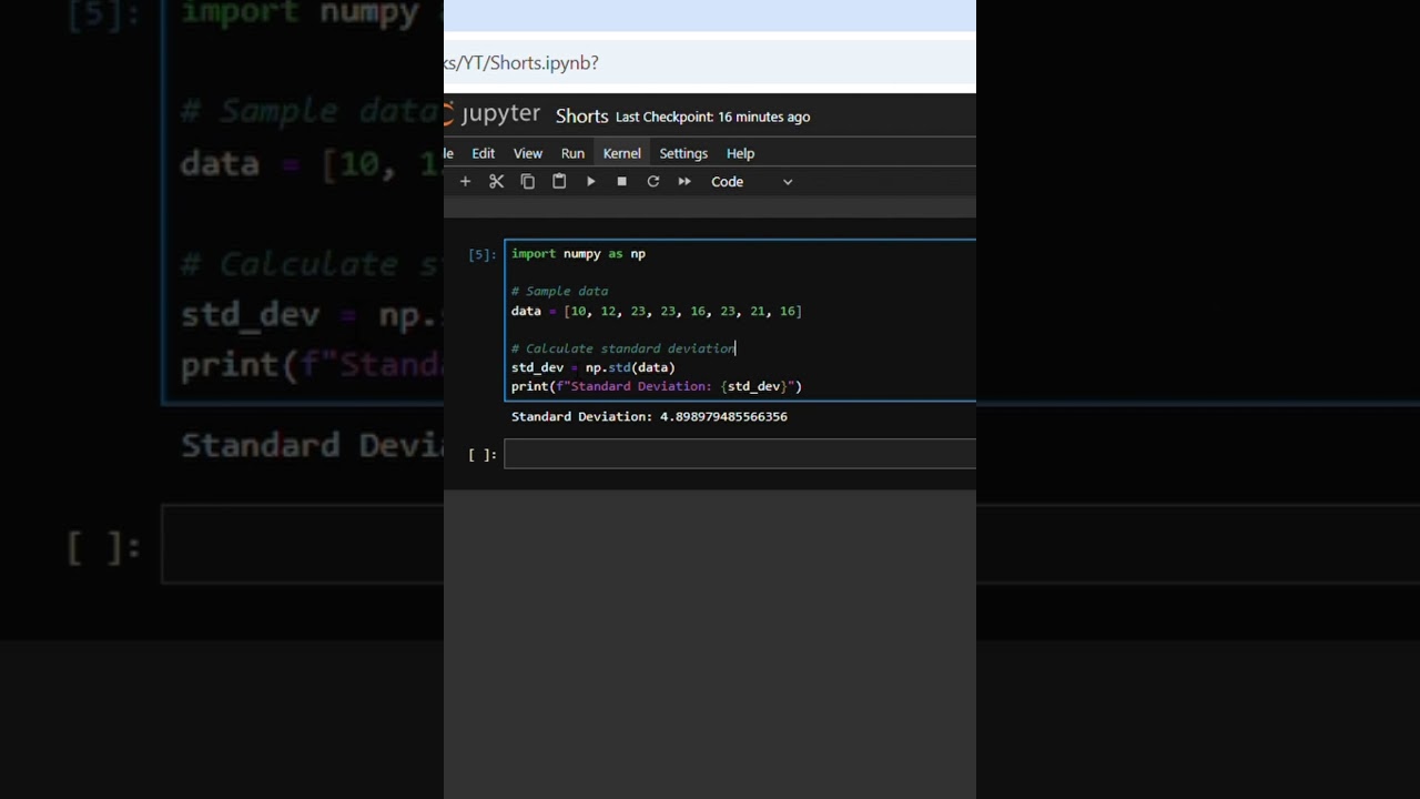 Standard Deviation in Python – Quick Analysis in One Line