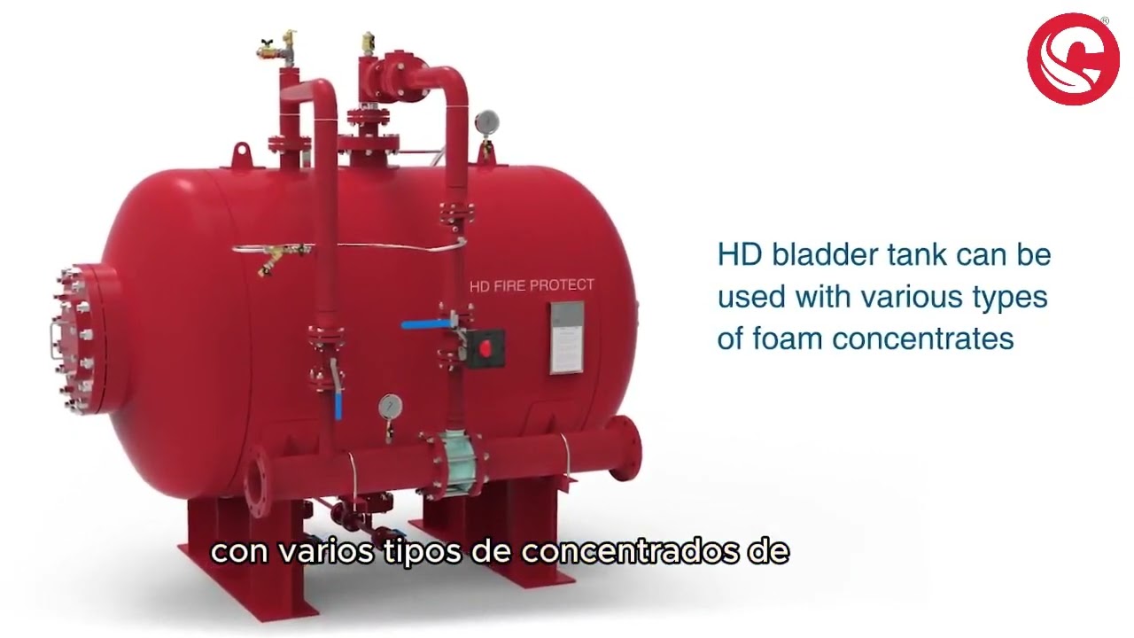 TANQUE BLADDER  UL/FM - #PrevencionDeIncendios #SeguridadIndustrial #HSE #Mineria #Petroquimica