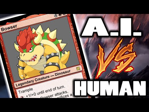 Game Characters as MTG Cards?! - AI VS. Human - Which is a Better Game Designer?