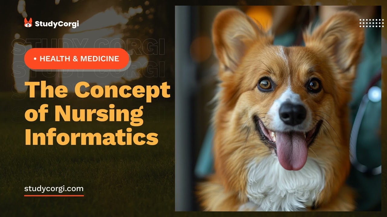 The Concept of Nursing Informatics - Essay Example