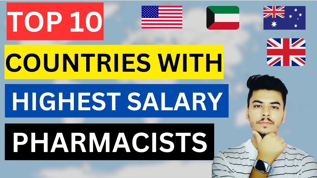 Top 10 countries with the highest Pharmacist salary | Best Country for Migration as Pharmacist