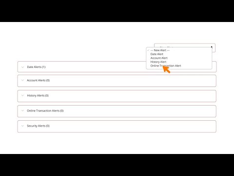 Online Transaction Alerts