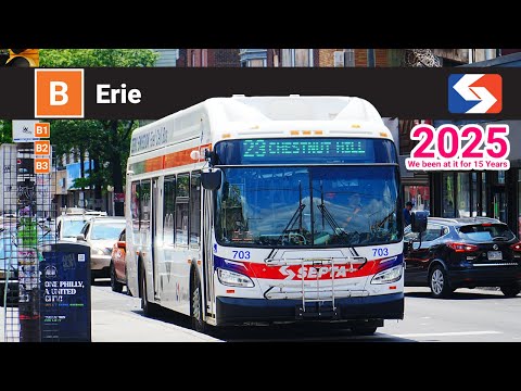 North Philadelphia: Broad Street and Erie Avenue - SEPTA TrAcSe 2025