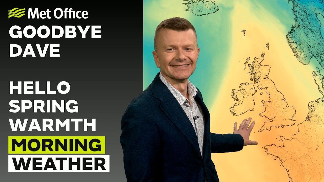 05/04/2026 - Wind & rain easing, bright spells - Morning Weather Forecast UK – Met Office Weather