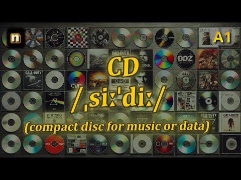 [n] CD meaning (compact disc for music or data) with 5 examples