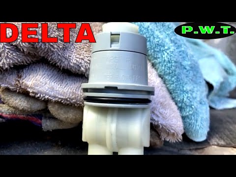 DELTA TYPE P TUB/SHOWER CARTRIDGE REPAIR!