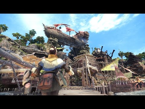 Steam Community :: Video :: 💥 Arriving To Amazing Astera, The Commission's Base | MHW Story Mode ...