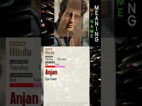 Anjan name meaning Eye Liner