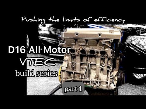 SOHC D16 All Motor Skunk2 cam Build Series part 1