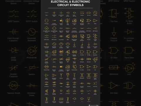 Electrical Symbols #electrical #pcb #basicelectrical #transformer