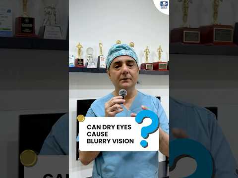 Can Dry Eyes Cause Blurry Vision?  #dryeyes #blurryvision #eyecare #eyes